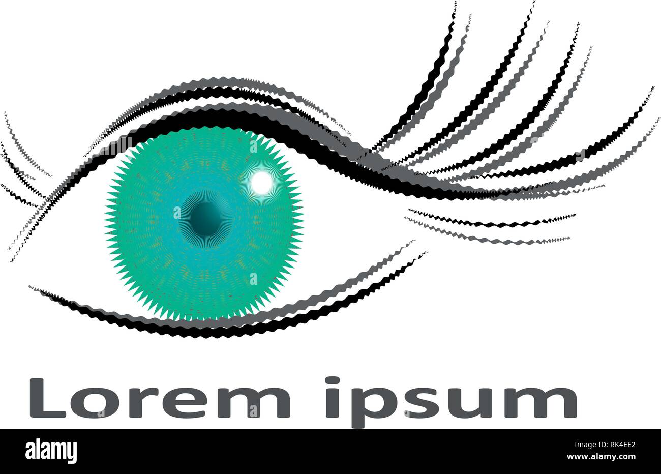 Eye Vector Vectors Banque d'image et photos - Alamy