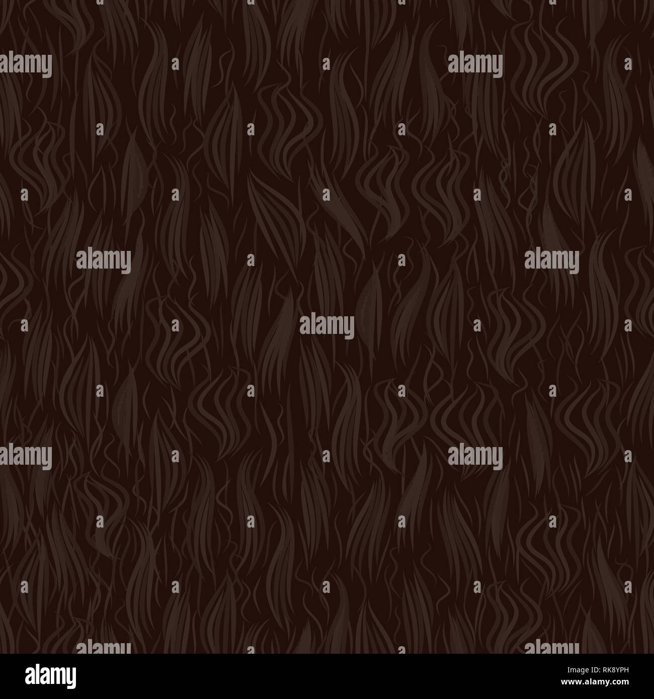 La texture du pelage brun. Motif de fond transparent. Vector ...