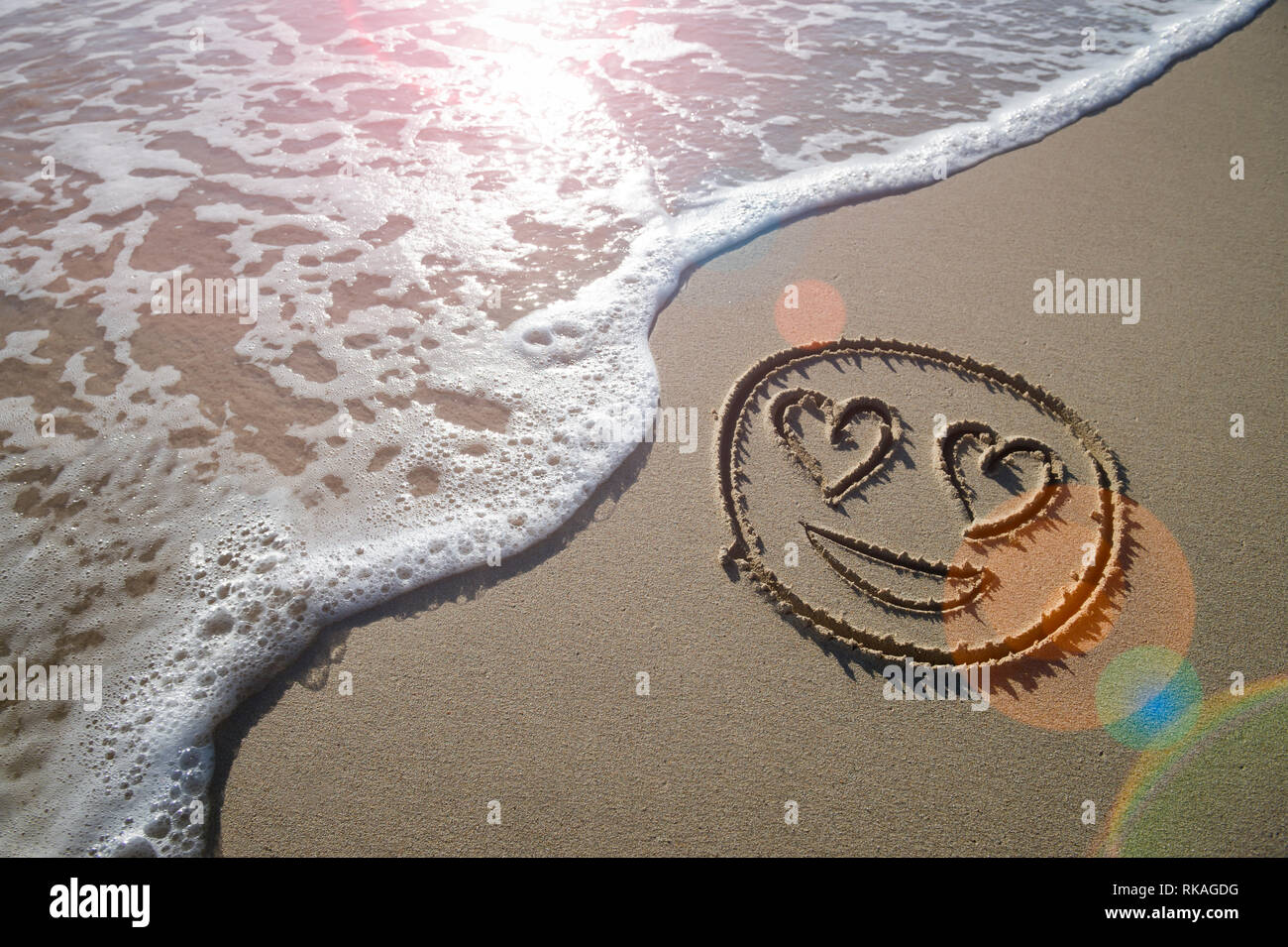 Smiley emoji mer Banque de photographies et d’images à haute résolution ...