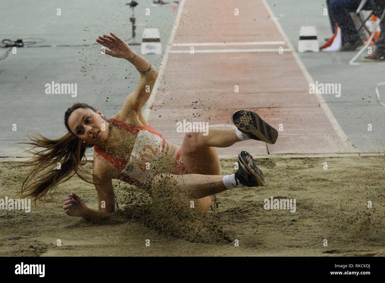 Triple saut féminin Banque de photographies et d’images à haute ...