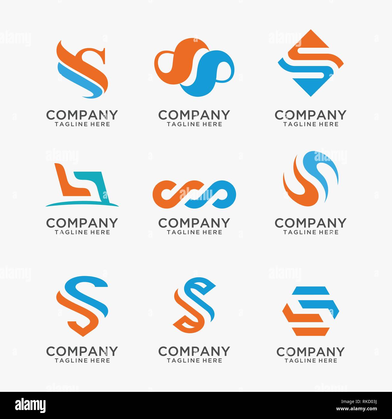 Letter S Logo Banque d'image et photos - Alamy