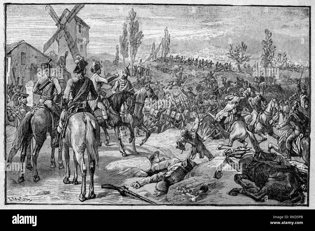 Valmy Battle Banque d'image et photos - Alamy