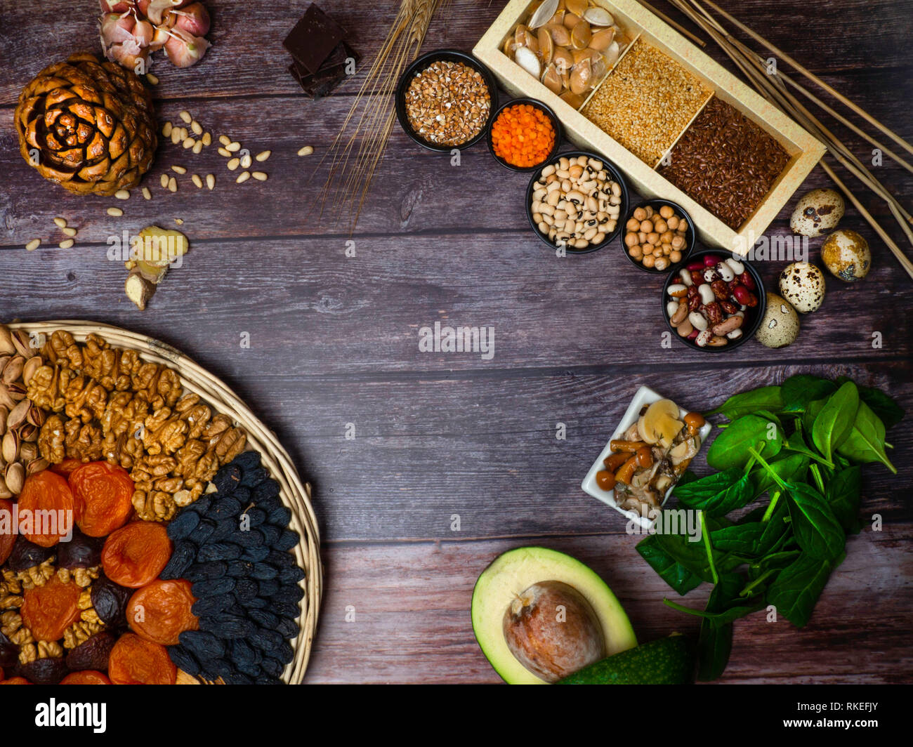 Zinc rich food Banque de photographies et d’images à haute résolution ...