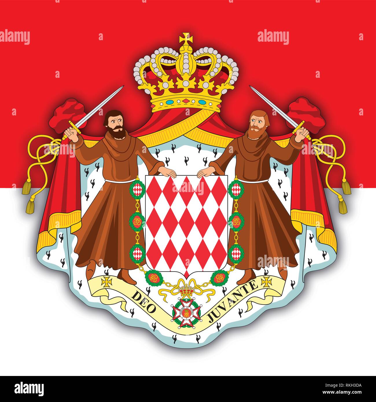 Armoiries De Monaco - almoire