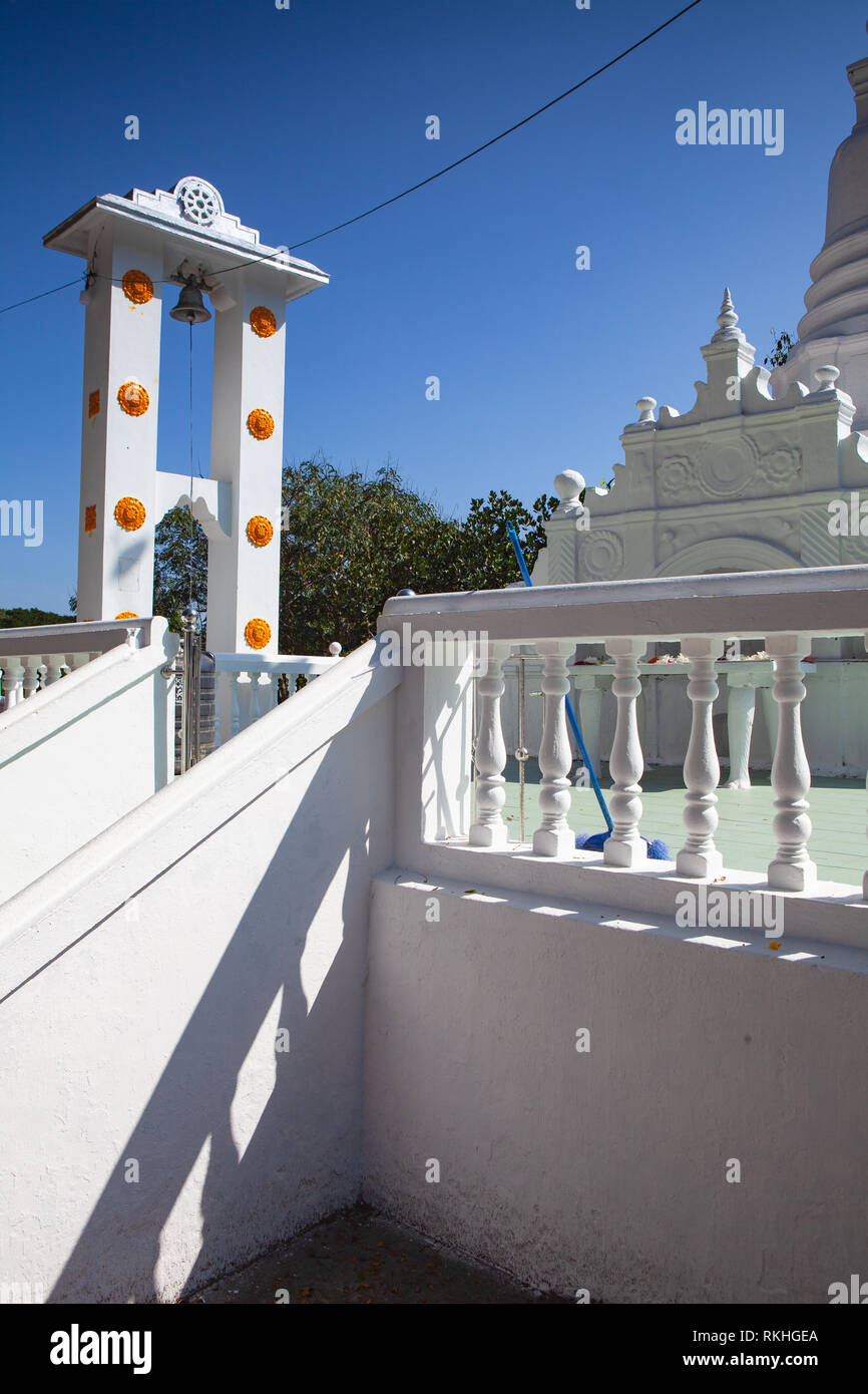 Raja Maha Vihara Dowa temple, Sri Lanka. Le temple a gagner en ...