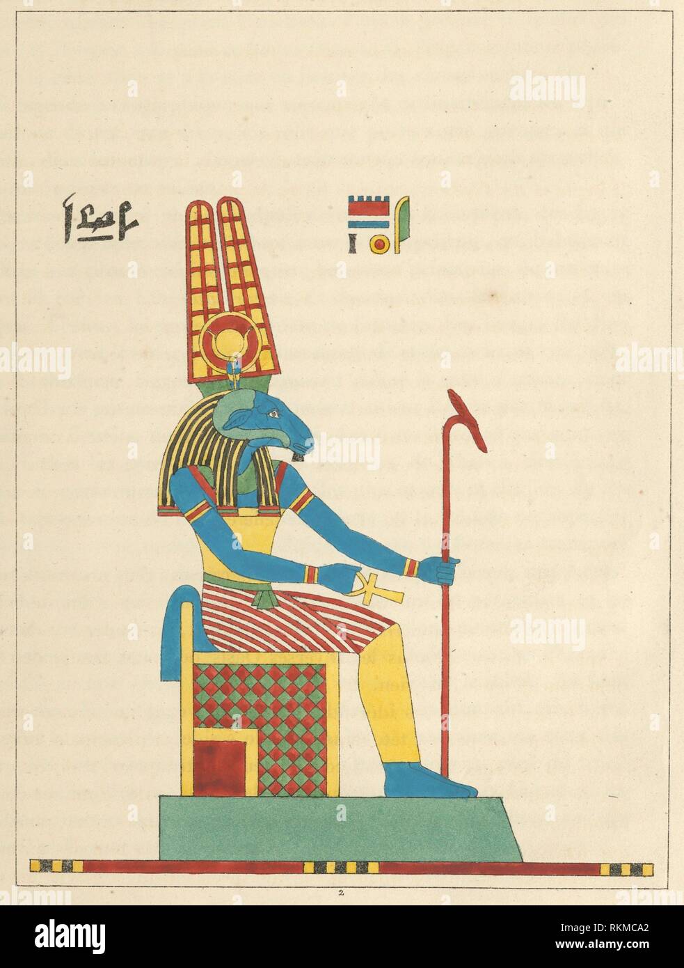 Amon, Amonré ou Amonra, avec ram (Jupiter-Ammon). Dubois, L., J. J ...