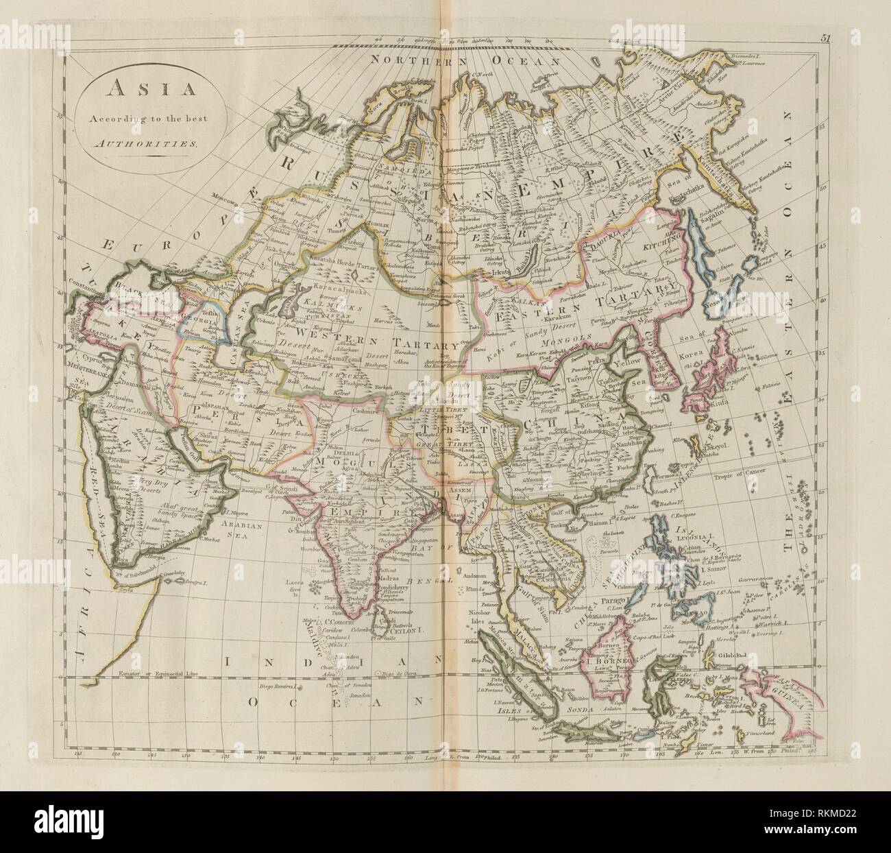 Carte du monde selon strabon ou strabo Banque de photographies et d ...