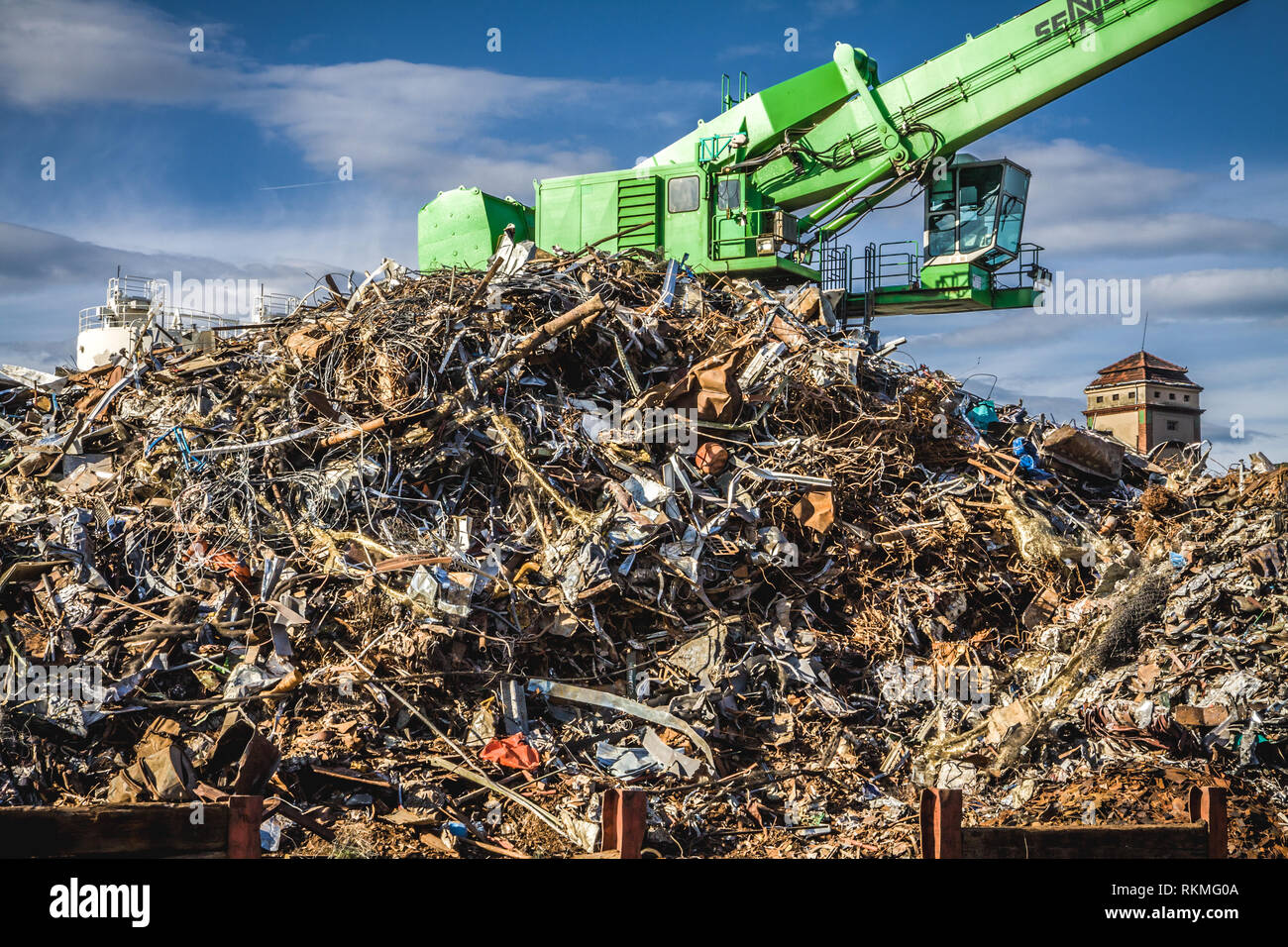 Dépotoir de montagne Banque de photographies et d’images à haute ...