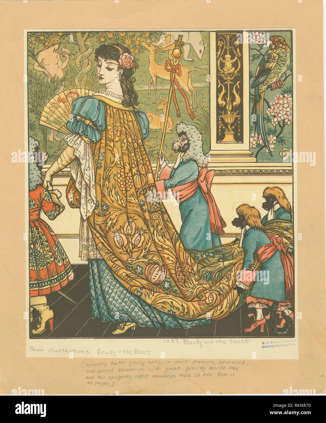 Walter Crane Illustrations Banque d'image et photos - Alamy