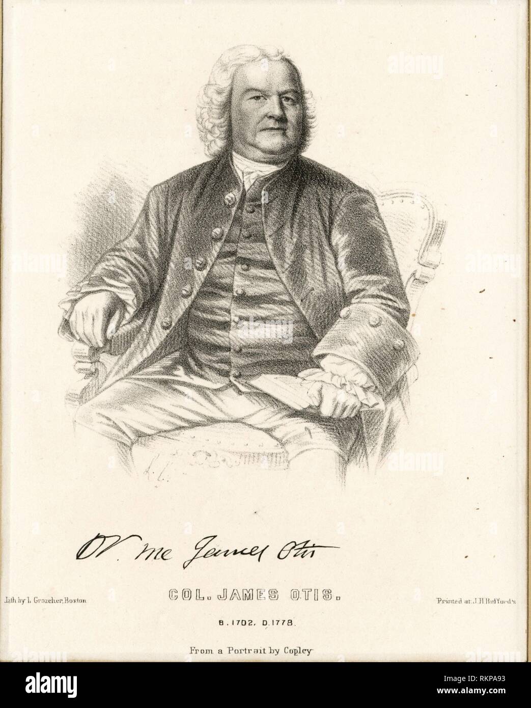 James otis Banque de photographies et d’images à haute résolution - Alamy