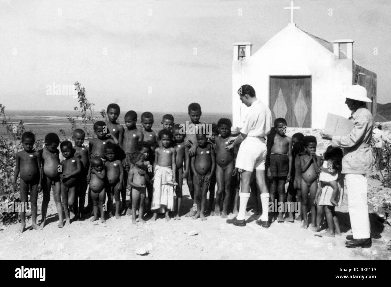 Prévention du paludisme Banque d'images noir et blanc - Alamy