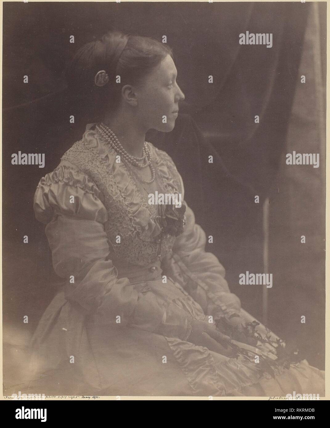 Anne Thackeray Ritchie - Mai 1870 - Julia Margaret Cameron Anglais ...