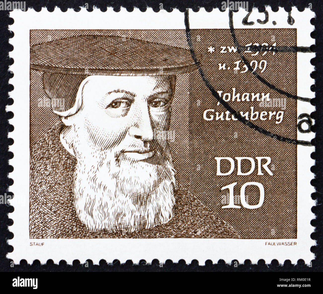 Johann gutenberg Banque de photographies et d’images à haute résolution ...