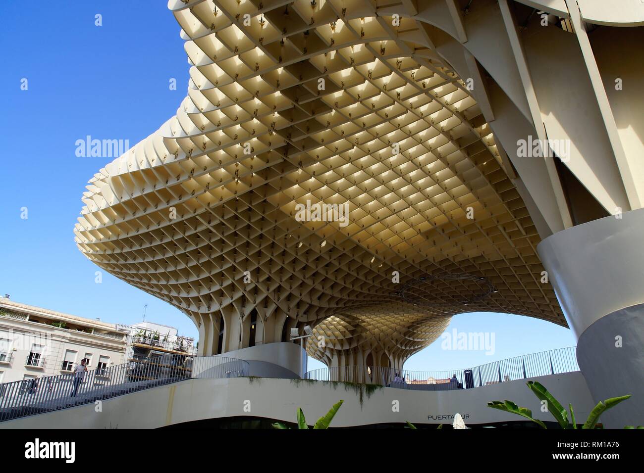 Seville wooden structure Banque de photographies et d’images à haute ...