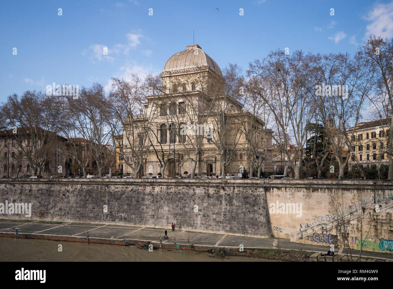 Tempio maggiore sinagoga roma Banque de photographies et d’images à ...