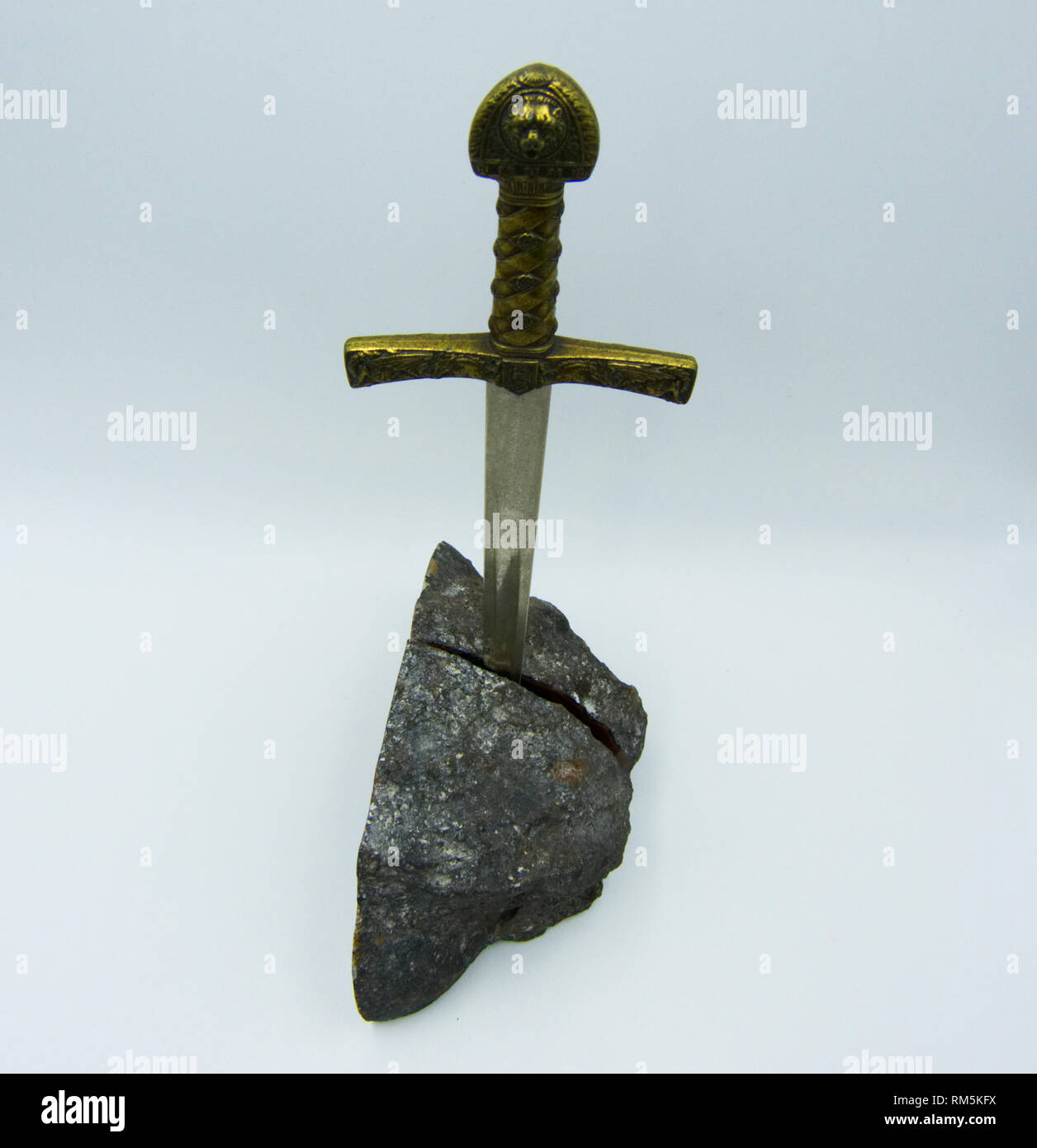 Arthur excalibur rocher Banque de photographies et d’images à haute ...