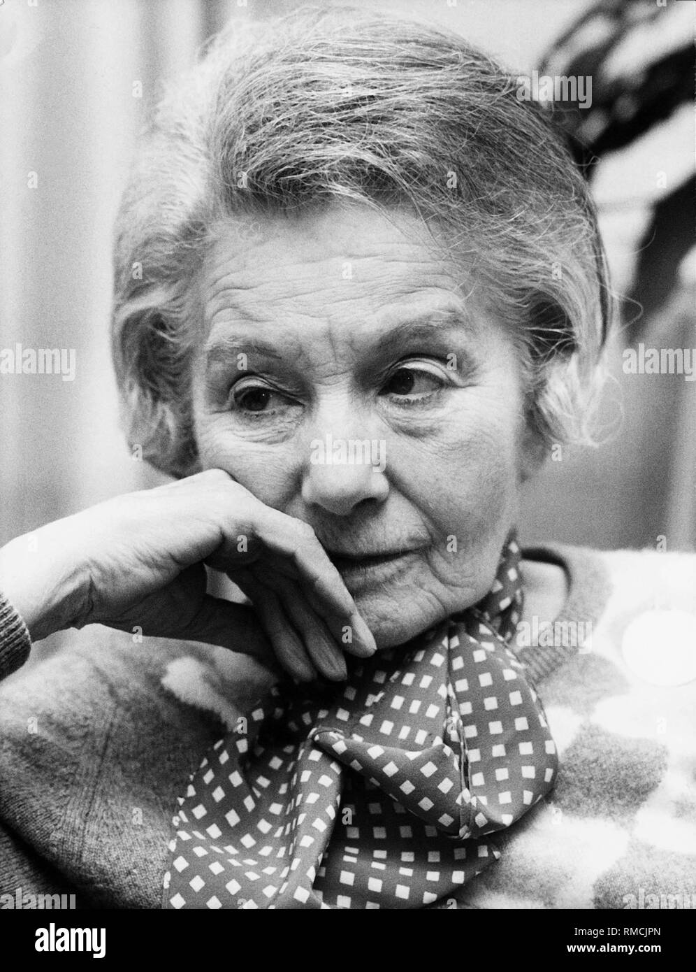 Une actrice autrichienne Banque de photographies et d’images à haute ...