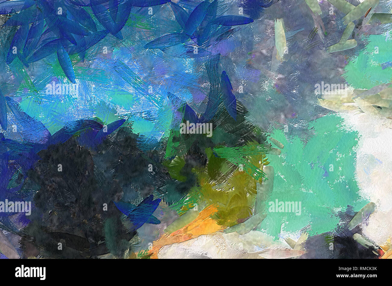 Modèle d'impression de l'affiche murale. Tableau abstrait art. part ...