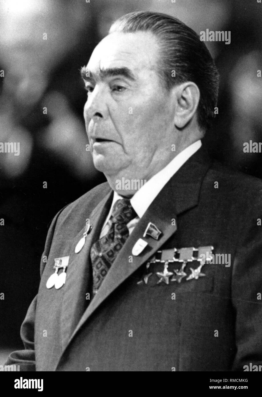 Ussr leonid brezhnev Banque de photographies et d’images à haute ...