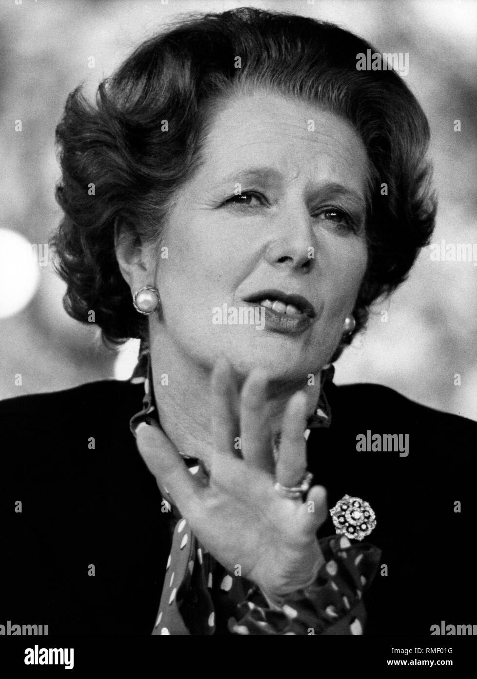 Margaret thatcher portrait Banque de photographies et d’images à haute ...