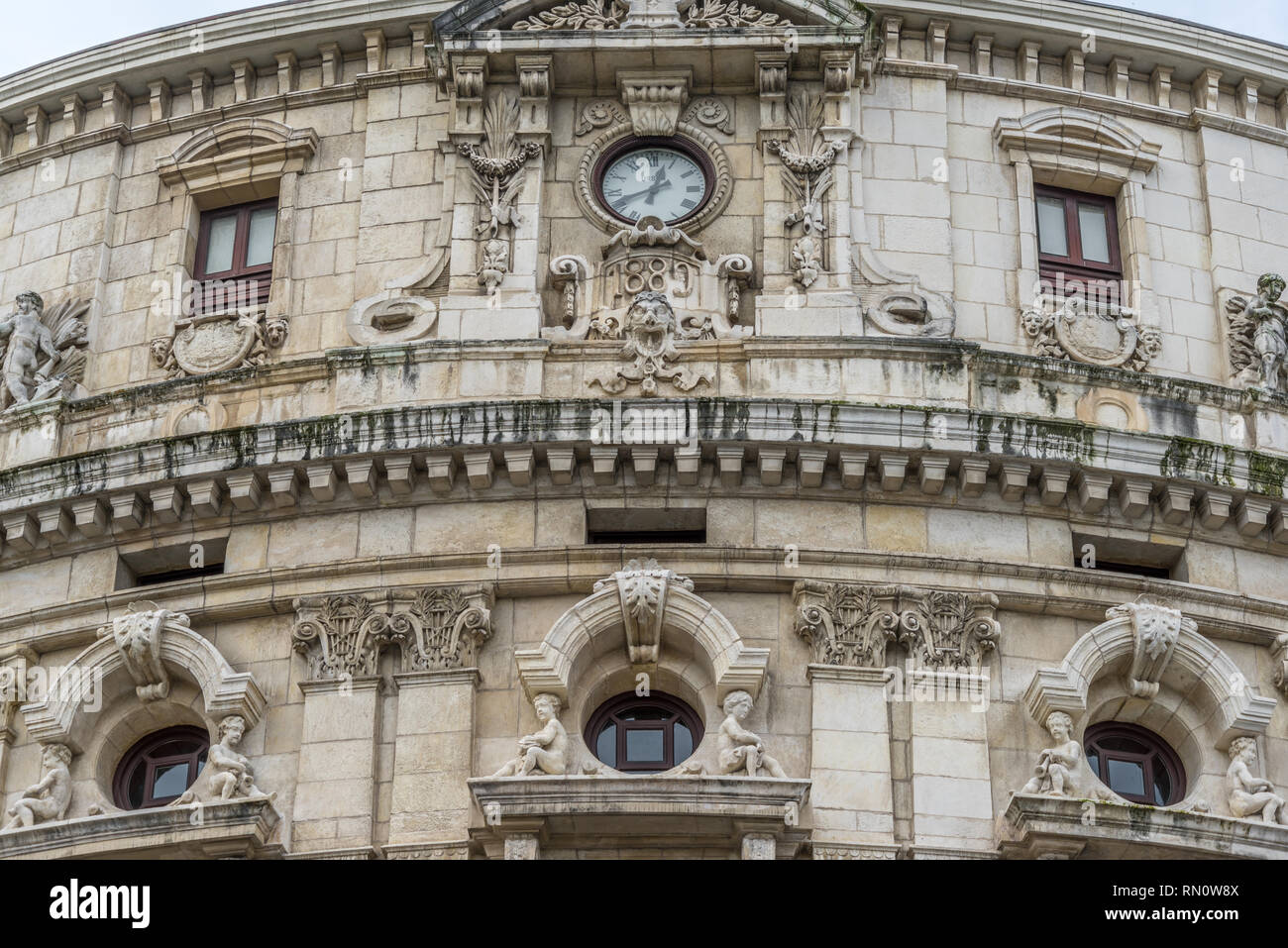 Facade of arriaga theatre bilbao Banque de photographies et d’images à ...
