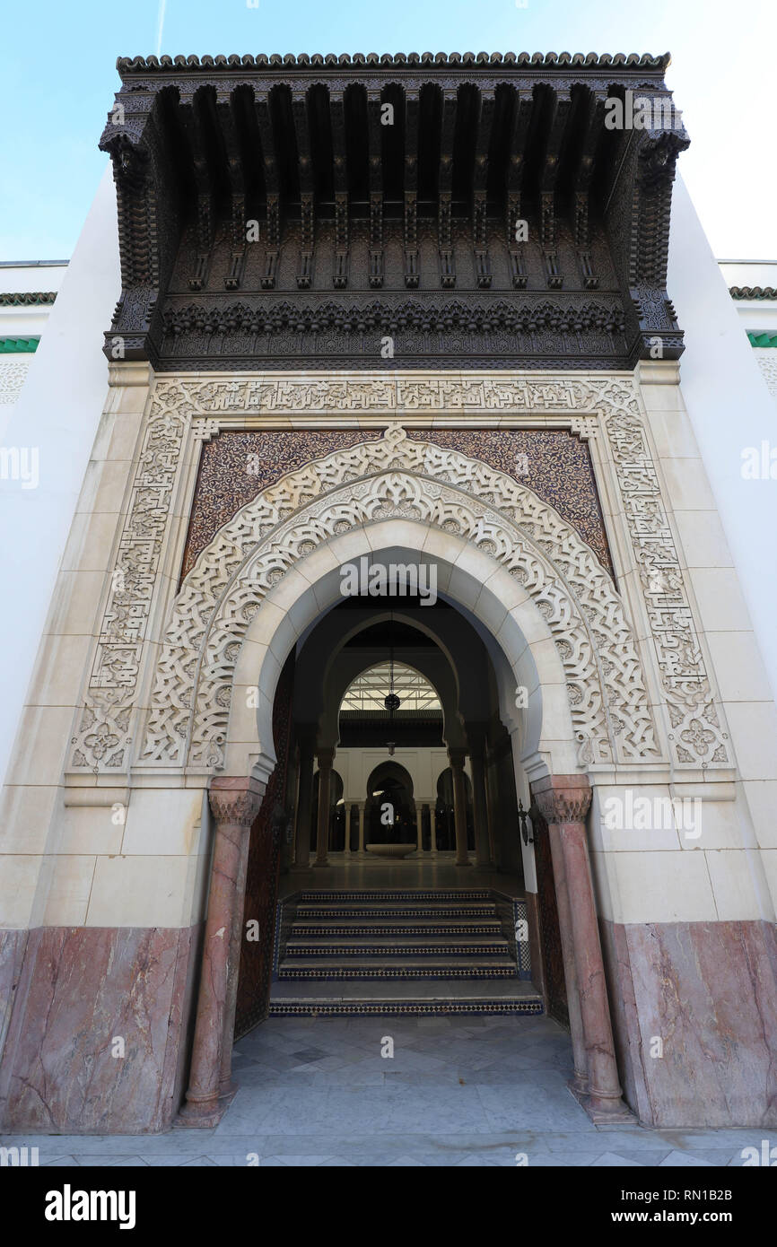 La Grande Mosquée De Paris Banque d'image et photos - Alamy