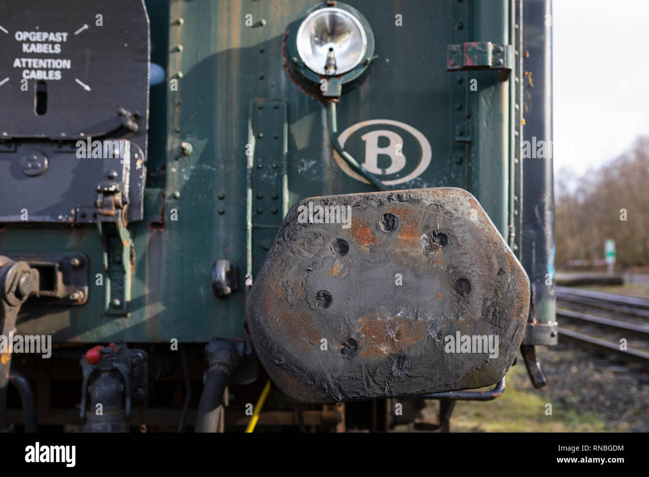 Ancien wagon de la gare abandonnée Banque de photographies et d’images ...