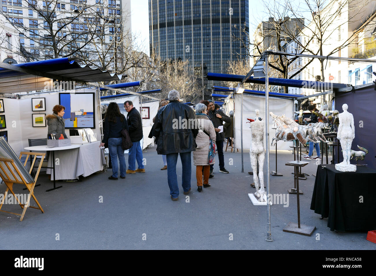 Marché edgar quinet paris Banque de photographies et d’images à haute ...