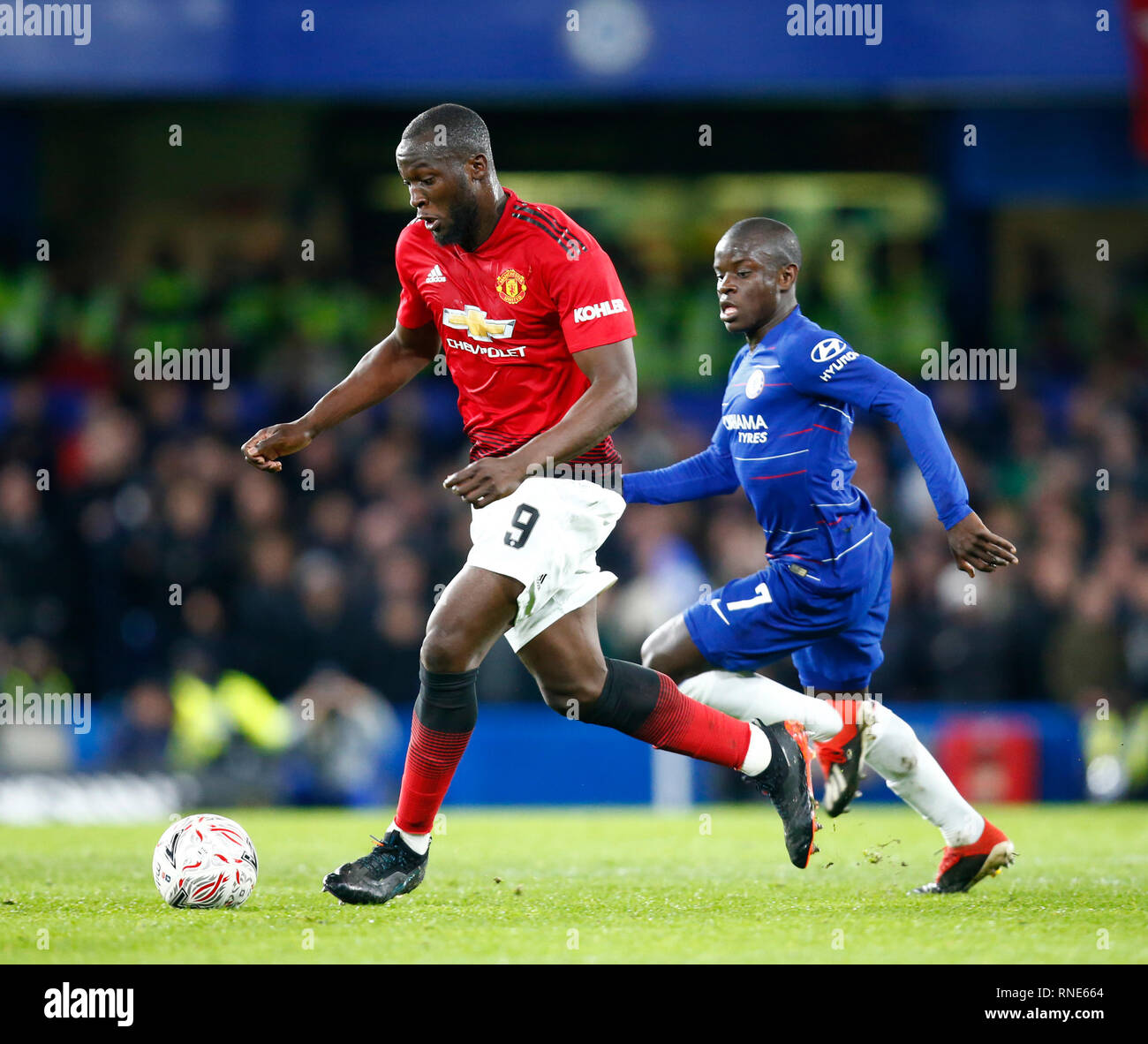 Manchester uniteds romelu lukaku pendant Banque de photographies et d ...
