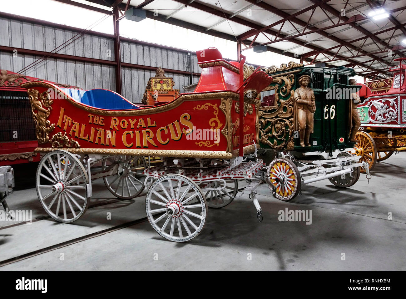 Circus wagons Banque de photographies et d’images à haute résolution ...