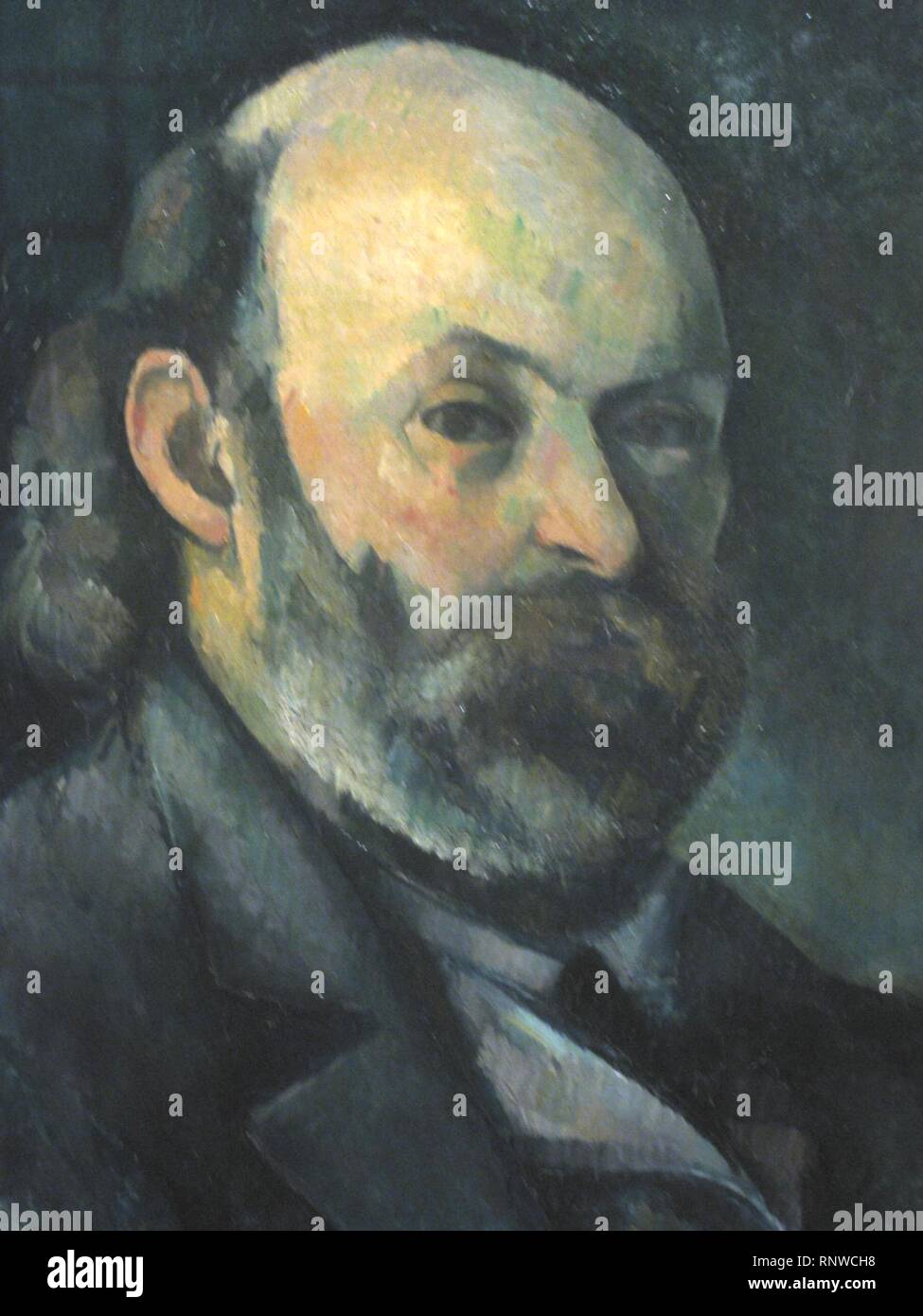 Cezanne self portrait Banque de photographies et d’images à haute ...