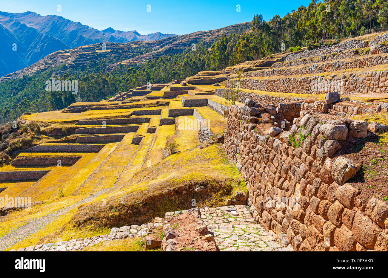 Agriculture de l'empire inca Banque de photographies et d’images à ...