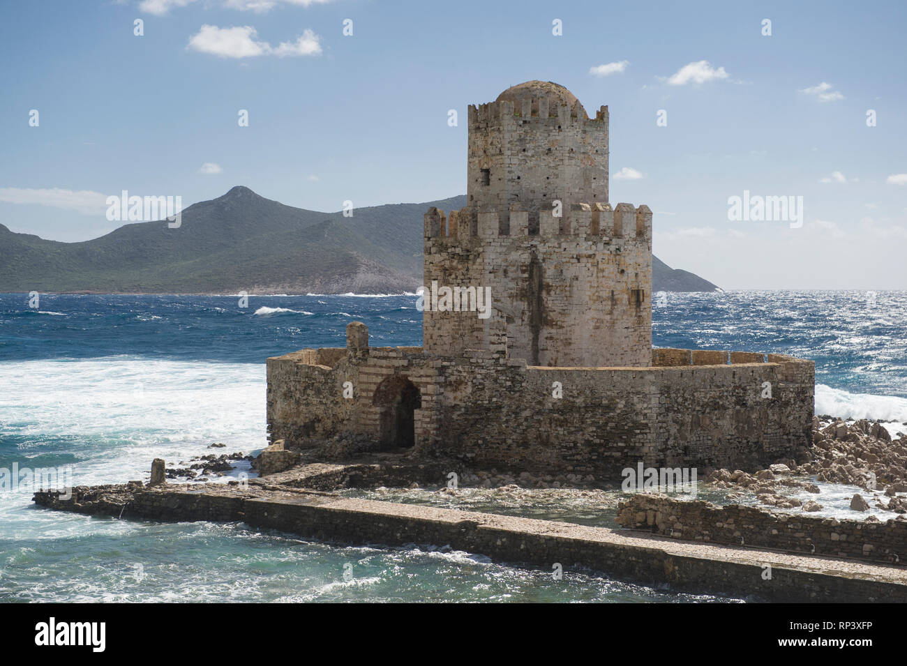 Methoni castle greece Banque de photographies et d’images à haute ...