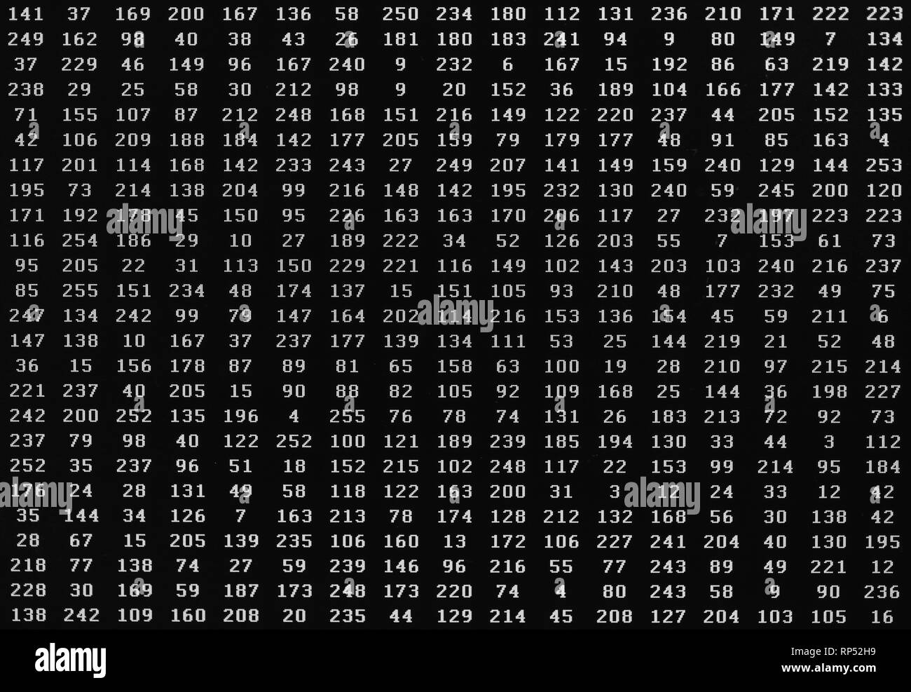 Interception de codes Banque d'image et photos - Alamy