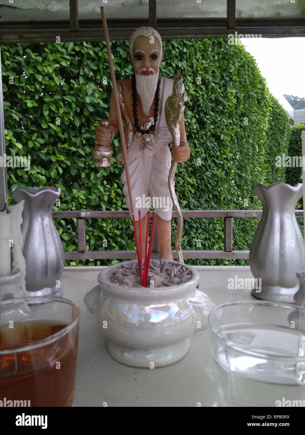 Moine barbu Banque d'image et photos - Alamy