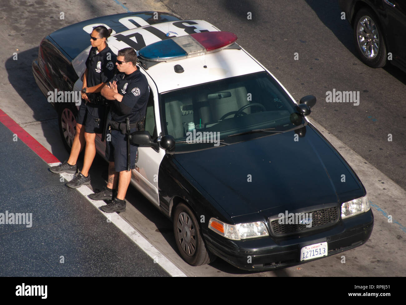Lapd car Banque de photographies et d’images à haute résolution - Alamy
