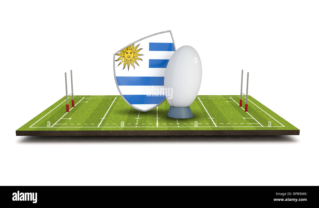 Logo national football team uruguay Banque d'images détourées - Alamy