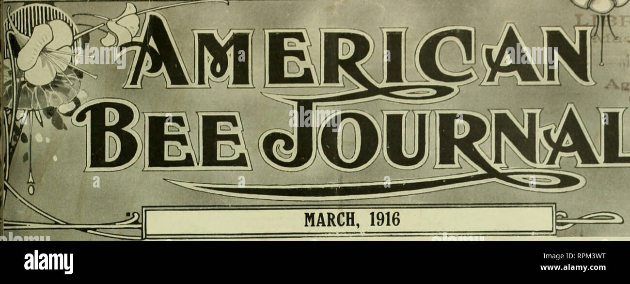 . American Bee Journal. La culture de l'abeille ; les abeilles. ML ...