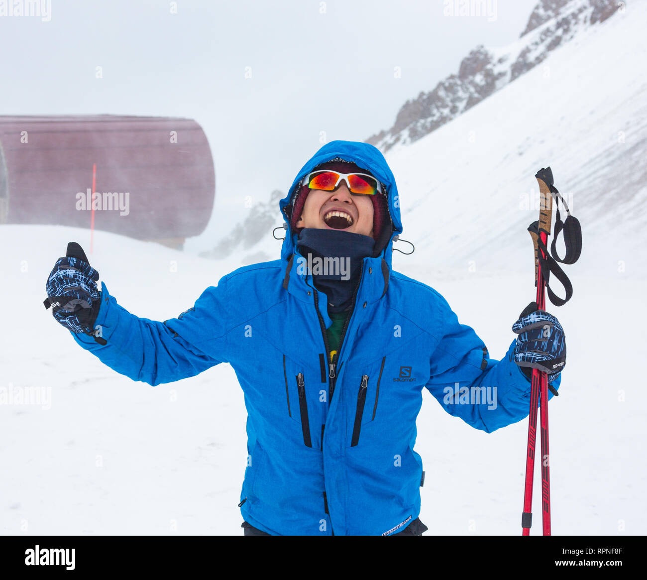 Extreme cold funny Banque de photographies et d’images à haute ...