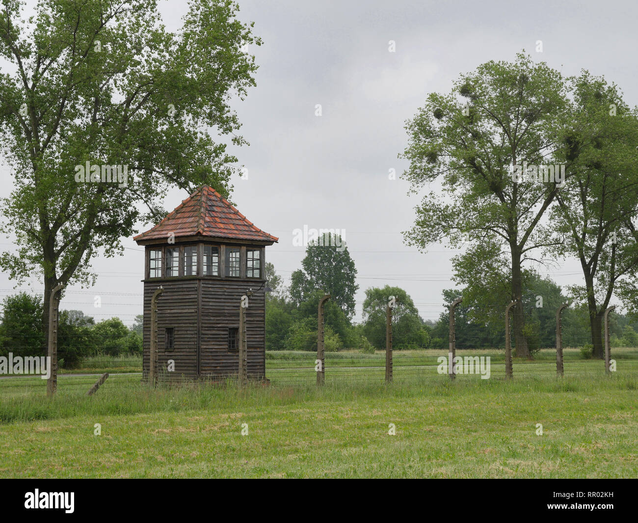 Auschwitz berkenau concentration camp Banque de photographies et d ...