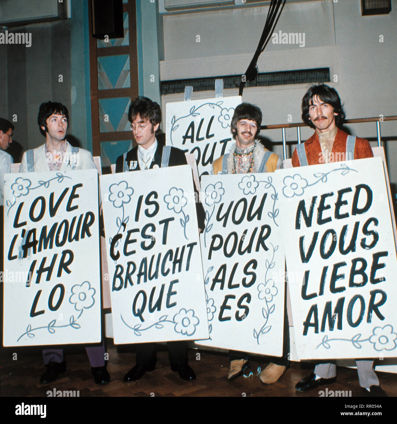 Les BEATLES - Paul McCartney, John Lennon, Ringo Starr, George Harrison ...