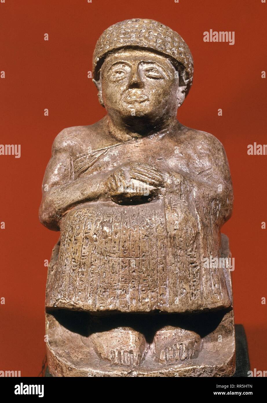 PATESI GUDEA DE LAGASH (2144-2124 AC). Lieu : MUSÉE DU LOUVRE ...