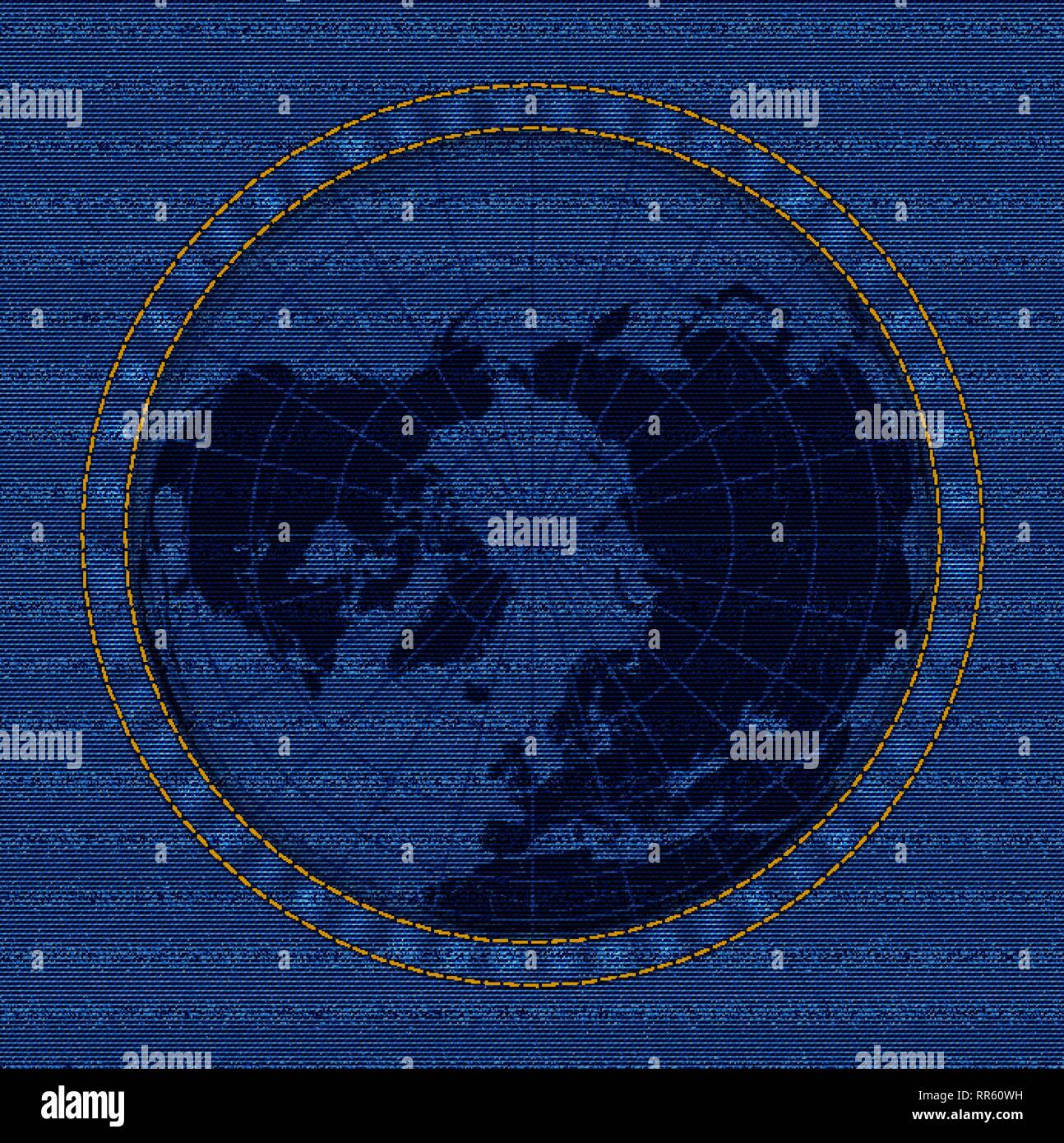 Jean map Banque d'images vectorielles - Alamy
