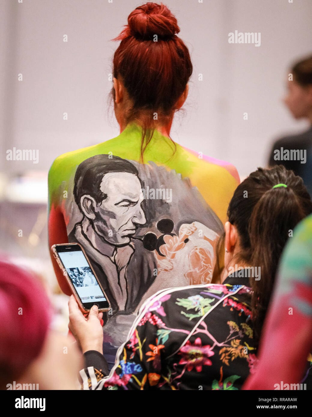 Body painting competition Banque de photographies et d’images à haute ...