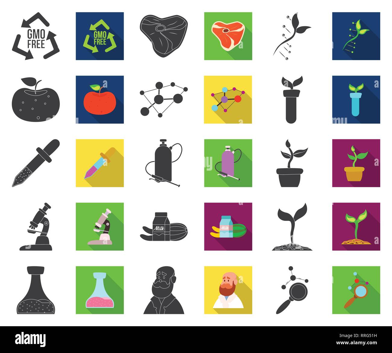 Presse-papiers,viande,OGM,apple,adn,groupe,,tube,pipette,pulvérisateur ...