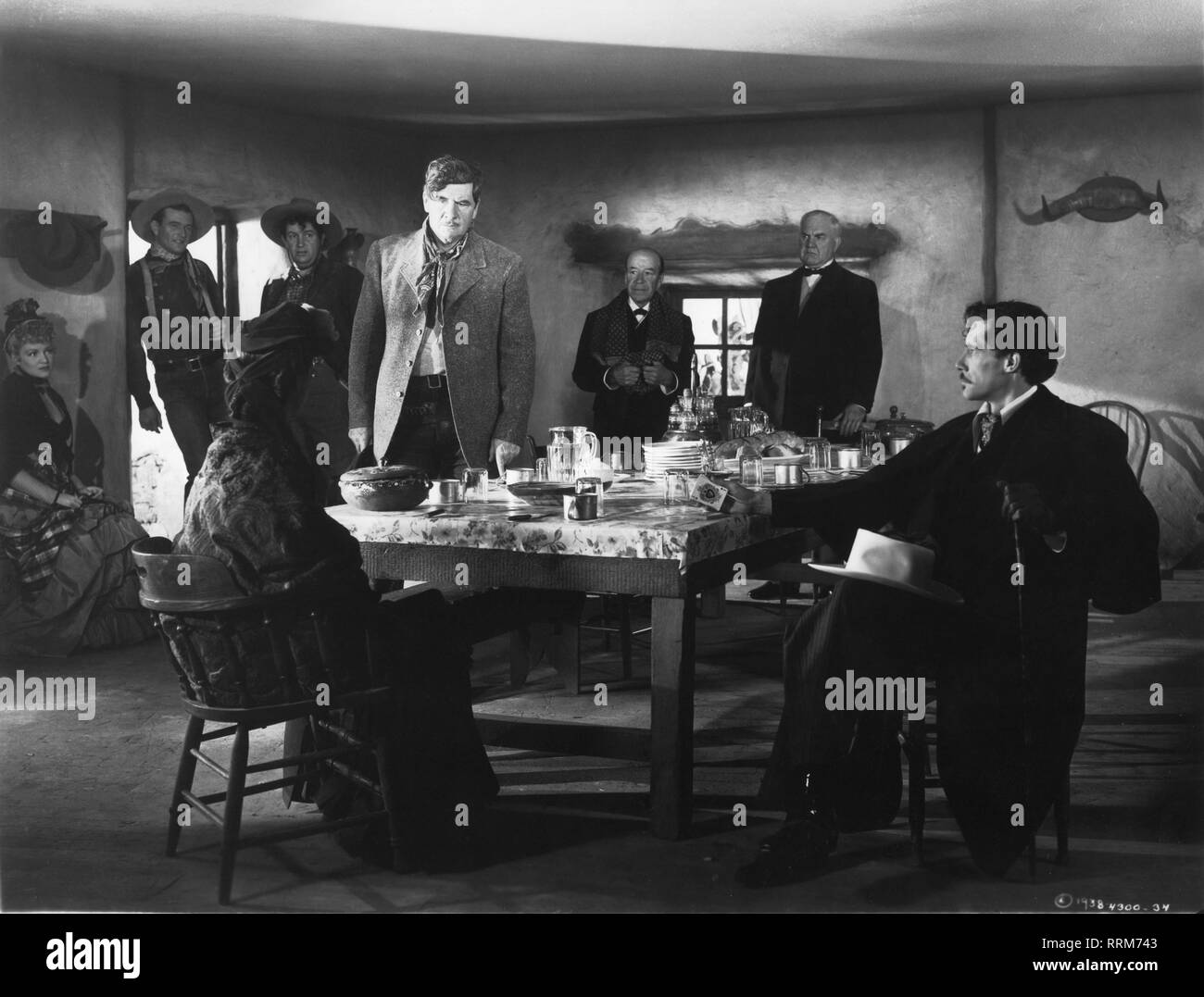 STAGECOACH 1939 Claire Trevor John Wayne Andy Devine George Bancroft ...