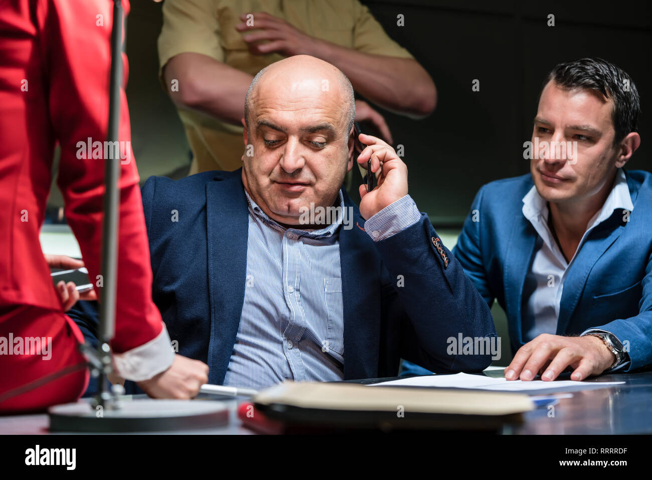 Interrogatoire bureau police Banque de photographies et d’images à ...