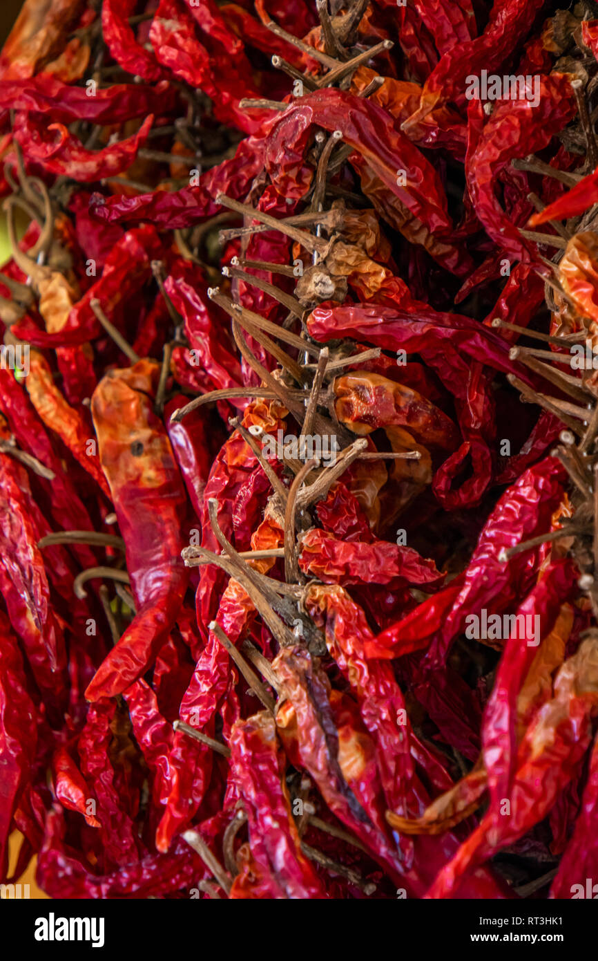 Piment rouge sec Banque de photographies et d’images à haute résolution ...