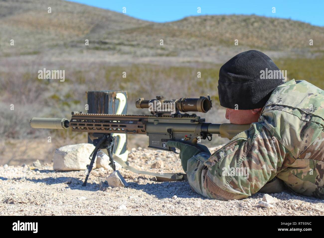 MCGREGOR, COMPLEXE DE FORMATION FORT BLISS, TEXAS - Un soldat d ...