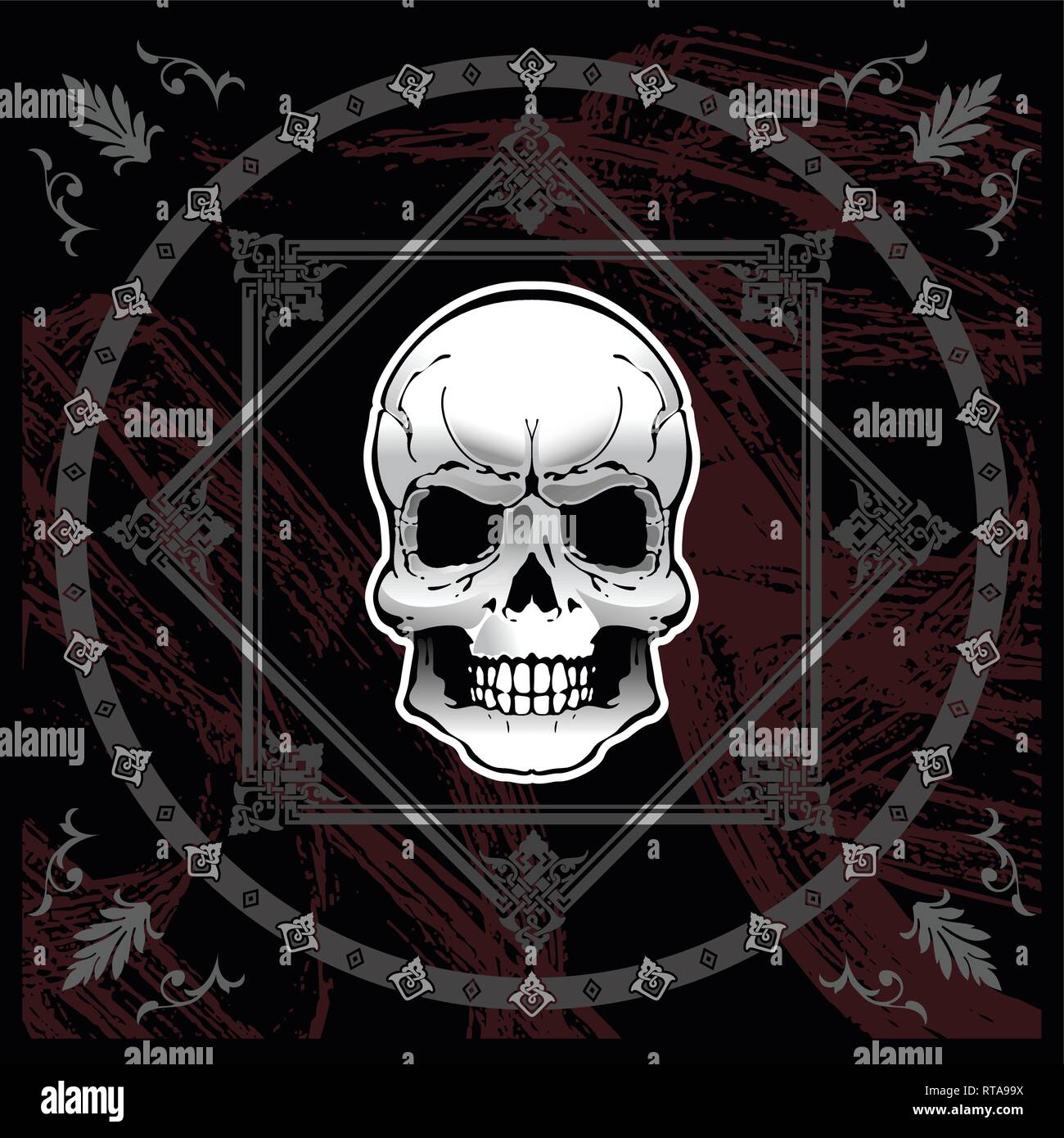 Anatomie face Banque d'images vectorielles - Alamy